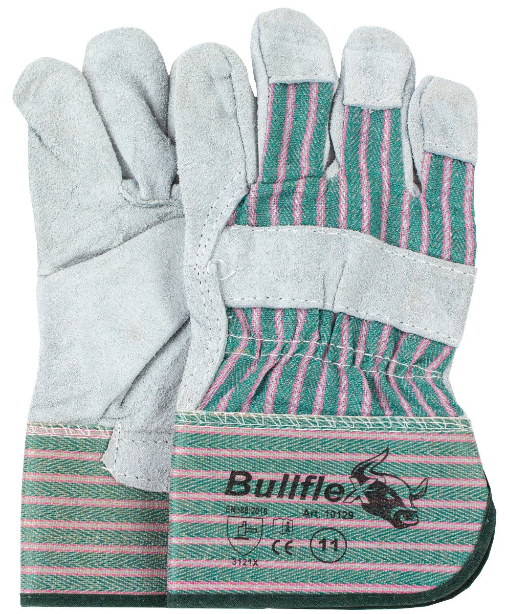 Werkhandschoen splitleder | TEVU