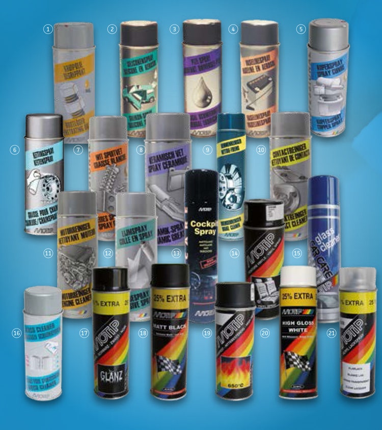 Voor elke klus een spuitbus [Infographic] | TEVU